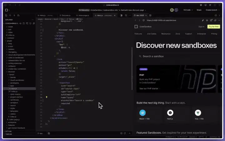 Introducing CodeSandbox CDE - DEV Community Introducing CodeSandbox CDE - DEV Community