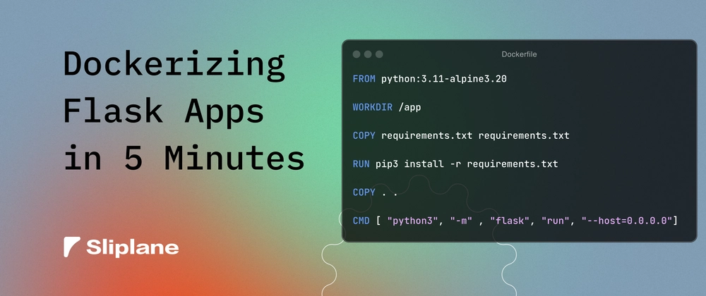 How to Dockerize a Flask App 🐳 - DEV Community How to Dockerize a Flask App 🐳 - DEV Community