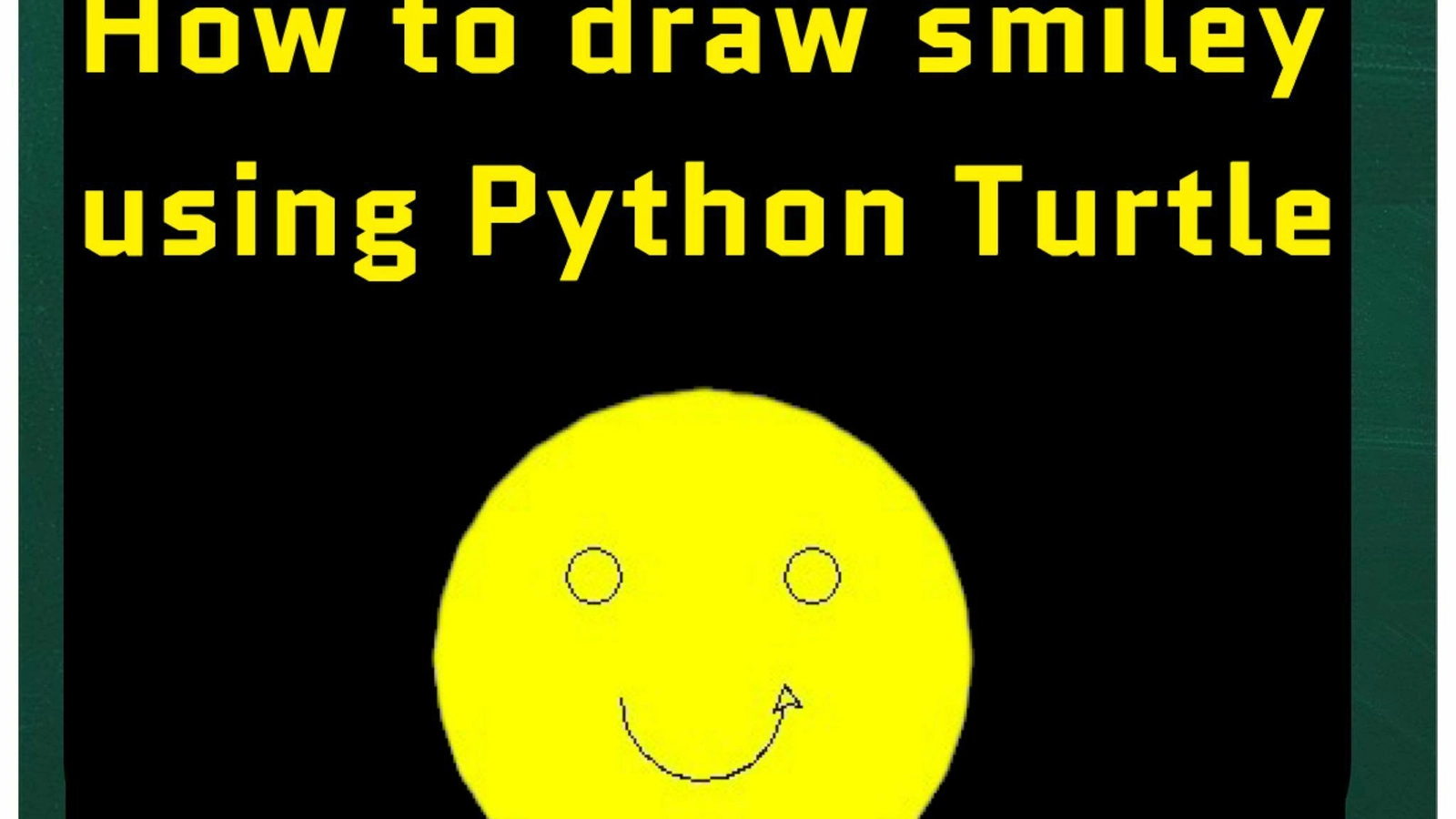 how to draw with python turtle