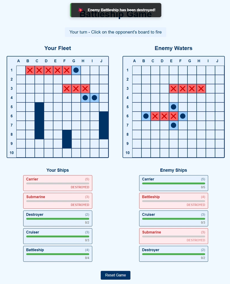 Real-time feedback